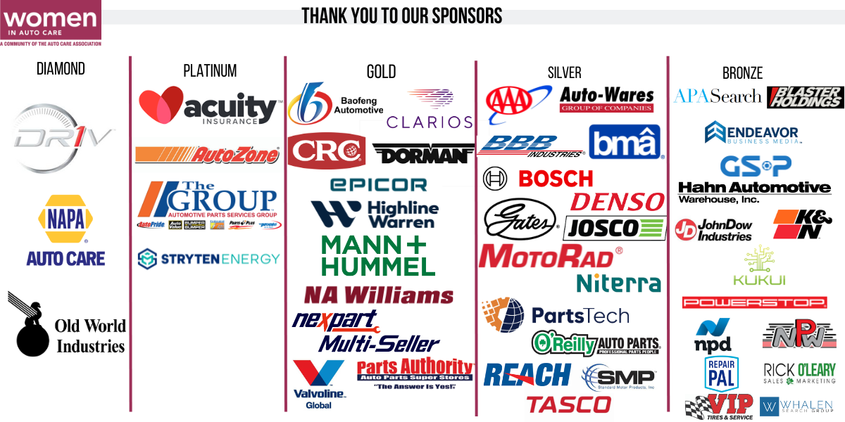 Women in Auto Care Sponsorships | Auto Care